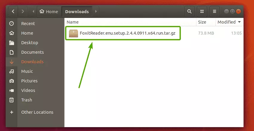 Cómo instalar Foxit Reader en Ubuntu 13118_5