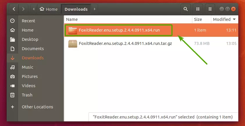 Hoe om Foxit Reader op Ubuntu te installeer 13118_7