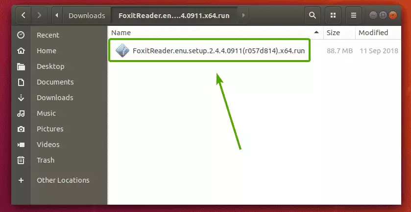 Otu esi etinye Foxit Reader na Ubuntu 13118_8