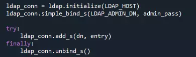 Python LDAP nümunəsi 13125_5