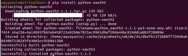 Esempio di Python OAuth2 13130_4