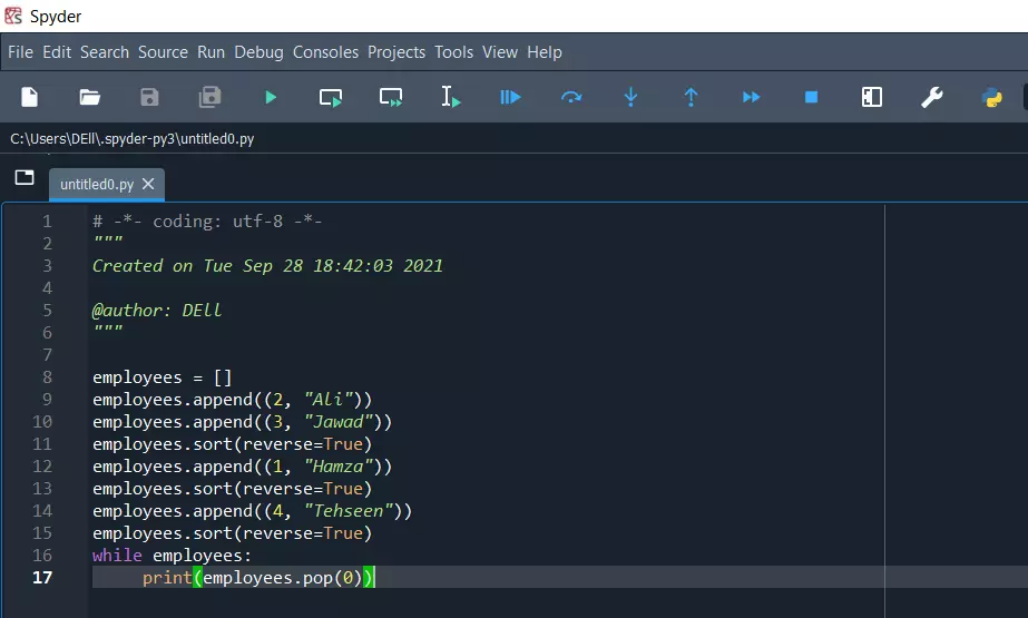 Halimbawa ng Python Priority Queue