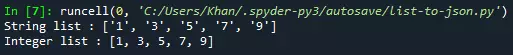 Python Converteix la llista de cadenes a Ints 13149_2