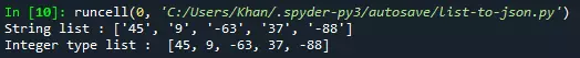 Python Konverter liste over strenger til Ints 13149_6
