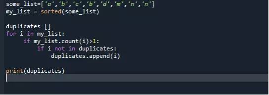 सूची में पायथन काउंट डुप्लीकेट 13153_4