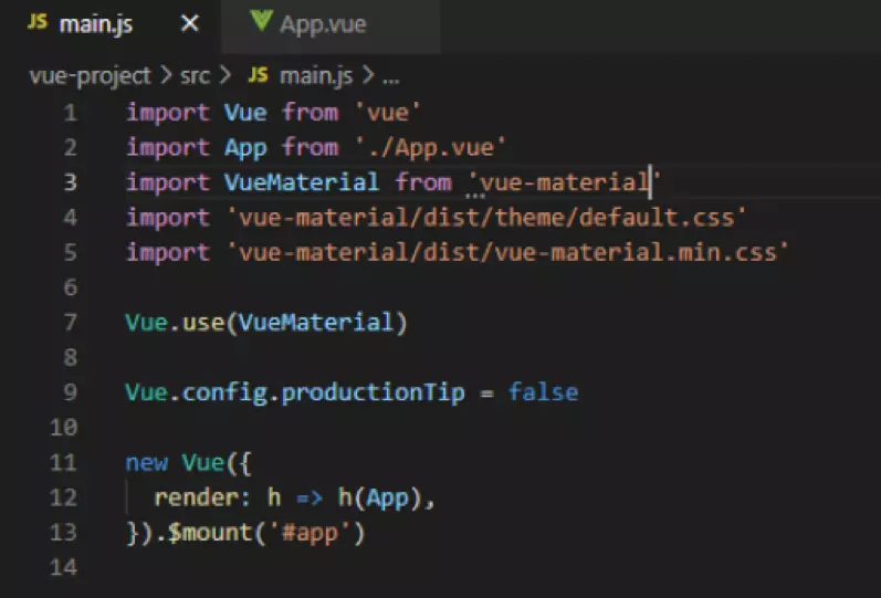 آپ Vue.js میں میٹریل ڈیزائن کیسے استعمال کرتے ہیں؟ 13160_8