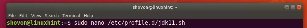 在 Ubuntu 上安裝 Oracle JDK 11 13176_13