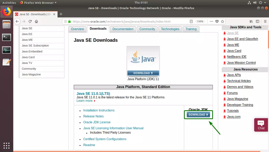 Oracle JDK 11 -ро дар Ubuntu насб кунед 13176_2