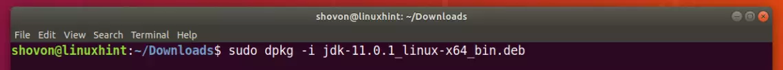 Mametraka Oracle JDK 11 amin'ny Ubuntu 13176_9