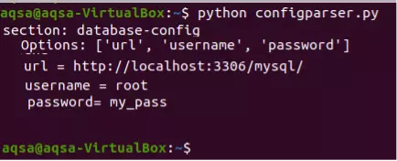 Python Configparser piemērs 13182_7