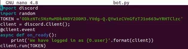 Python Discord ბოტის მაგალითი 13183_18