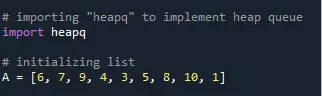 Exemplo de heapq Python 13188_8