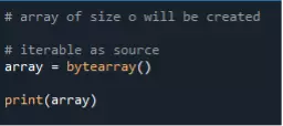 पायथन बायटियर उदाहरण 13193_9