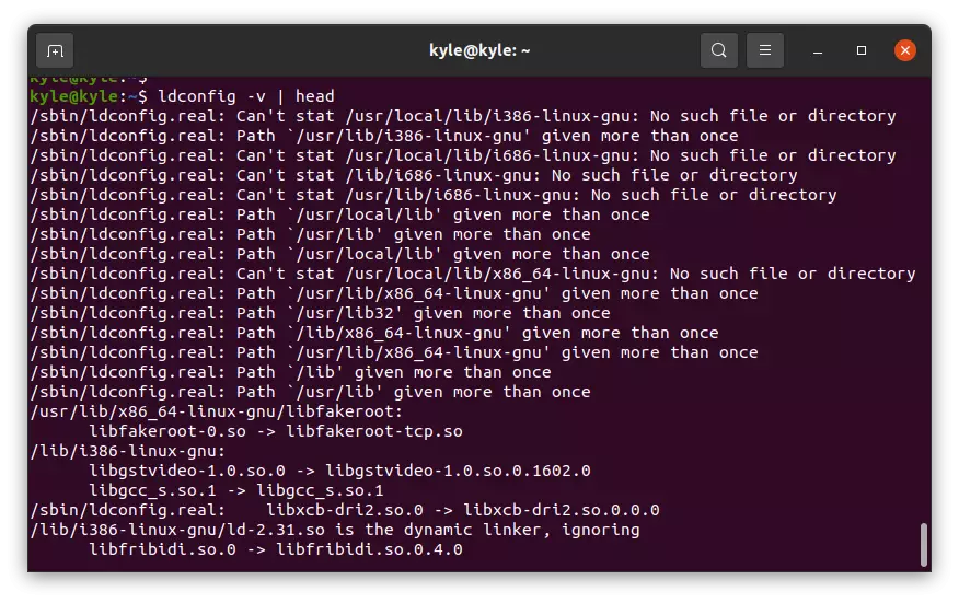 Мисаллар белән Linux ldconfig әмере 131_3