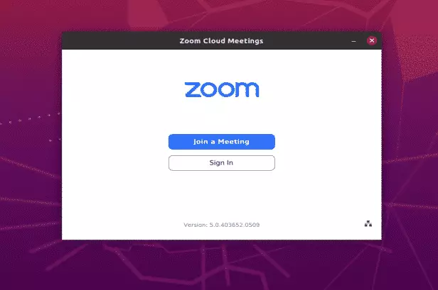 როგორ დააინსტალიროთ ZOOM Ubuntu 20.04 Focal Fossa-ზე 13201_10
