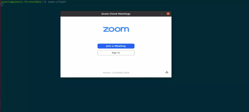 როგორ დააინსტალიროთ ZOOM Ubuntu 20.04 Focal Fossa-ზე 13201_5