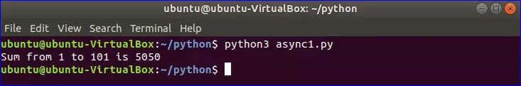 Python Asyncio سبق