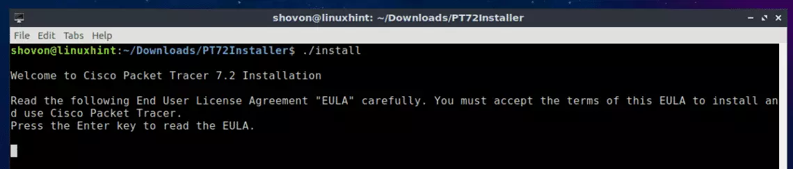 Ynstallearje Packet Tracer op Ubuntu 18.04 LTS 13246_17