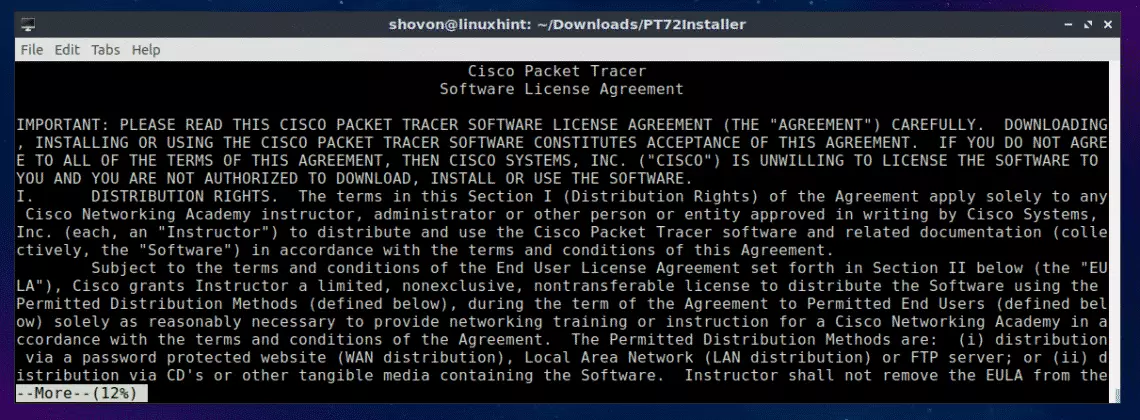 Ynstallearje Packet Tracer op Ubuntu 18.04 LTS 13246_18