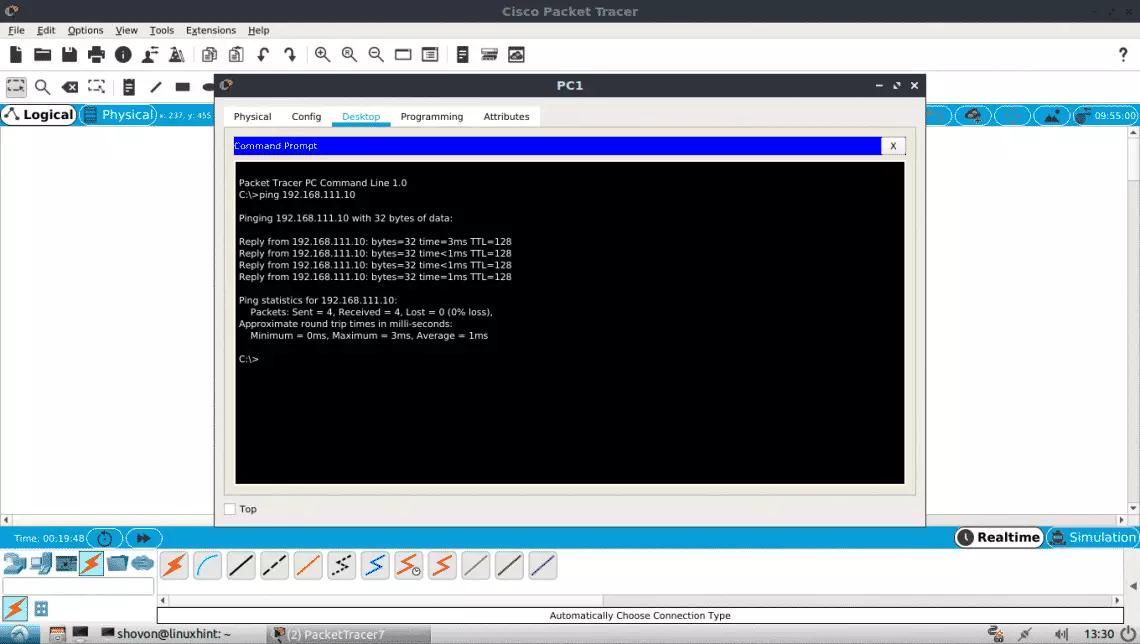 Ynstallearje Packet Tracer op Ubuntu 18.04 LTS 13246_51