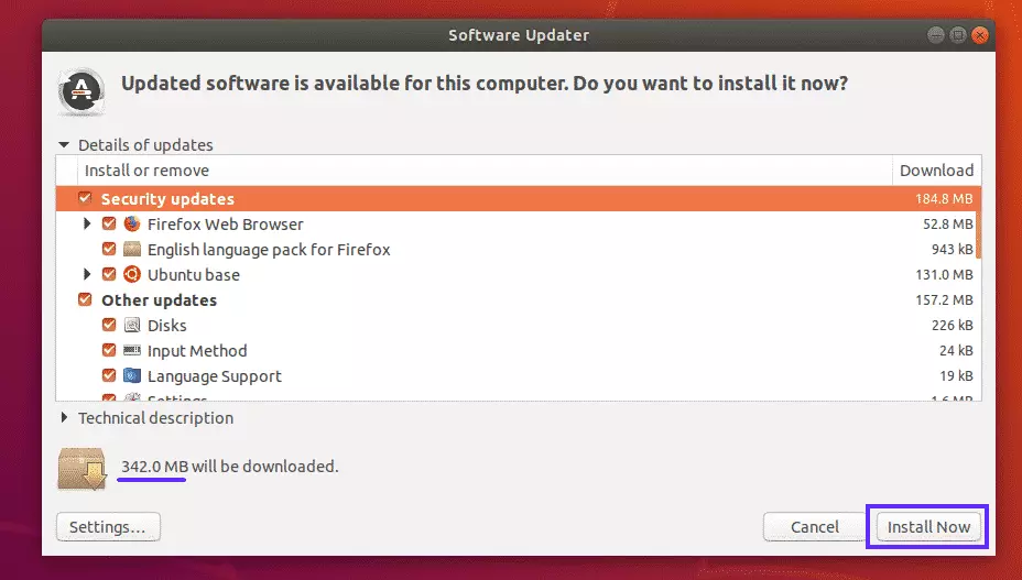 ອັບເກຣດ Ubuntu 18.04 LTS ເປັນ 18.10 13247_11
