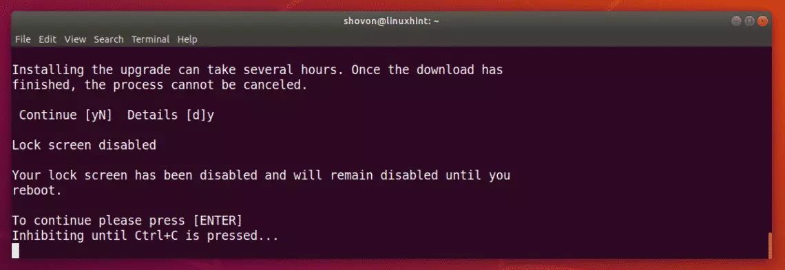 ອັບເກຣດ Ubuntu 18.04 LTS ເປັນ 18.10 13247_23