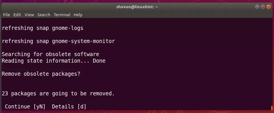 ອັບເກຣດ Ubuntu 18.04 LTS ເປັນ 18.10 13247_25