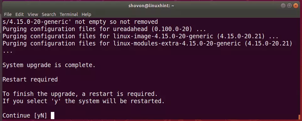 ອັບເກຣດ Ubuntu 18.04 LTS ເປັນ 18.10 13247_26