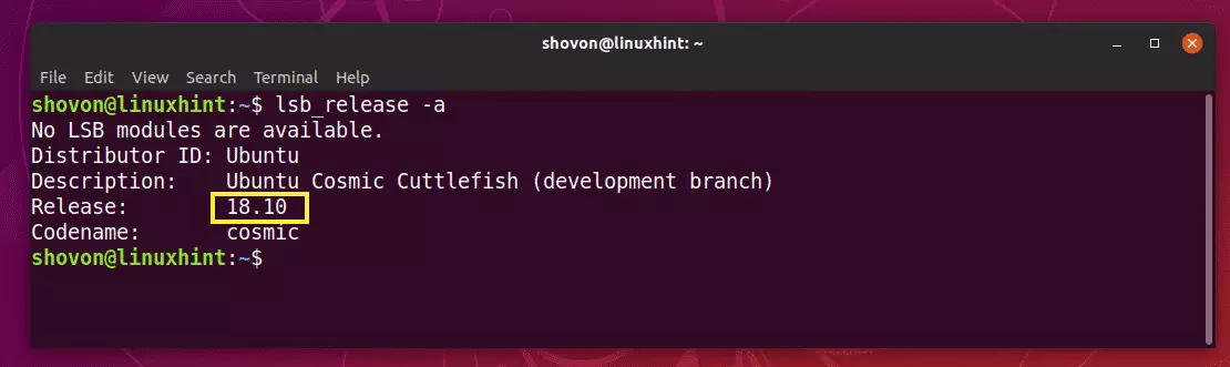 ອັບເກຣດ Ubuntu 18.04 LTS ເປັນ 18.10 13247_30
