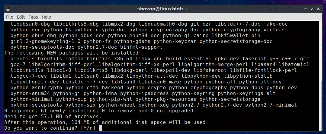 Instaloni nornir Python Library në Ubnutu 13249_2