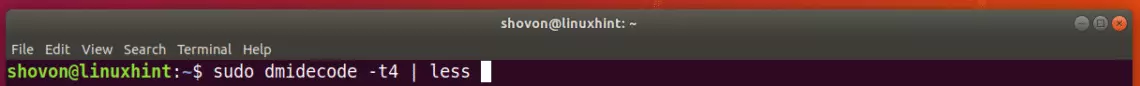 Ubuntu ہارڈ ویئر کی معلومات چیک کریں۔