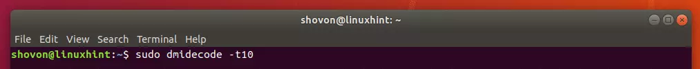 Duba Bayanin Hardware na Ubuntu 13250_13