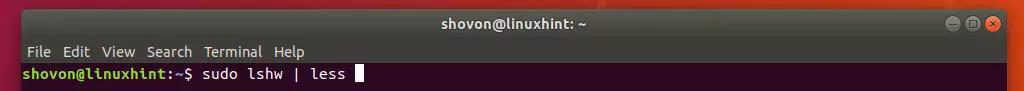 Duba Bayanin Hardware na Ubuntu 13250_15