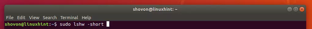Controleer de Ubuntu-hardware-info 13250_17