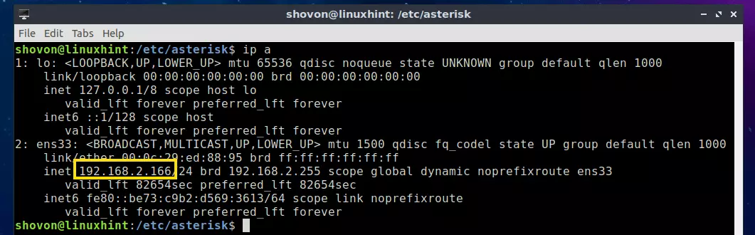 Инсталирайте Asterisk VoIP сървър на Ubuntu 13252_18