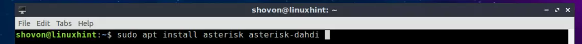 Įdiekite „Asterisk VoIP Server“ Ubuntu 13252_3