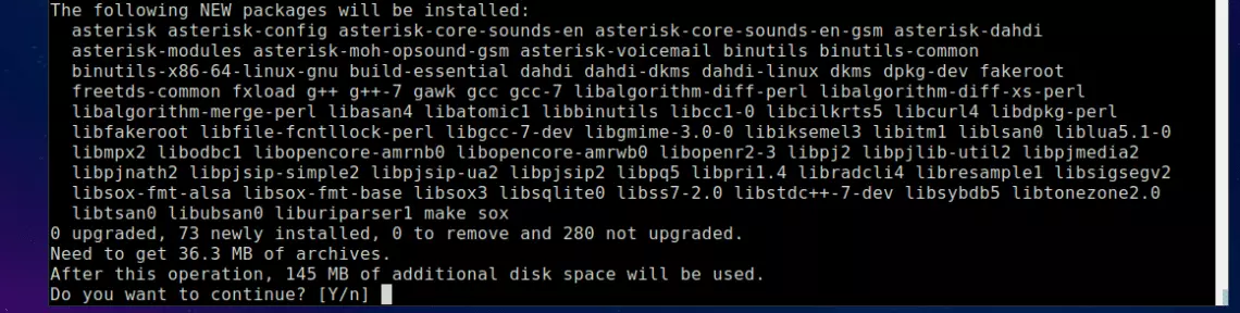 Nainštalujte Asterisk VoIP Server na Ubuntu 13252_4