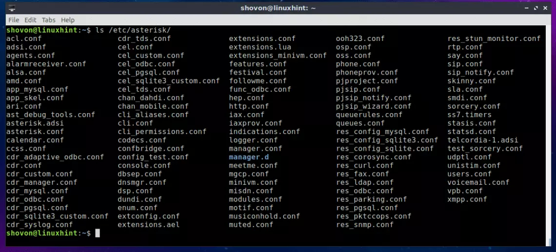 Instal·leu Asterisk VoIP Server a Ubuntu 13252_7