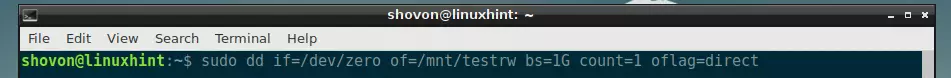 Πώς να χρησιμοποιήσετε την εντολή dd στο Linux 13253_8