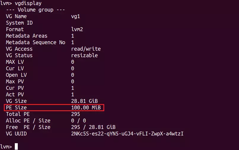 LVM Ubuntu სახელმძღვანელო 13263_10