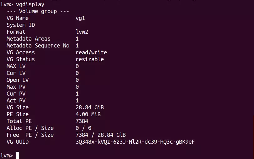 LVM Ubuntu სახელმძღვანელო 13263_7