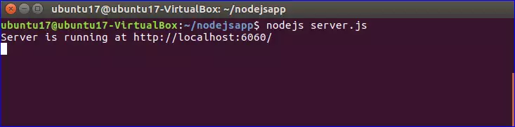 Instaloni dhe filloni me NodeJS në Ubuntu 13265_10