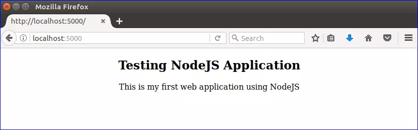 Installera och komma igång med NodeJS på Ubuntu 13265_15