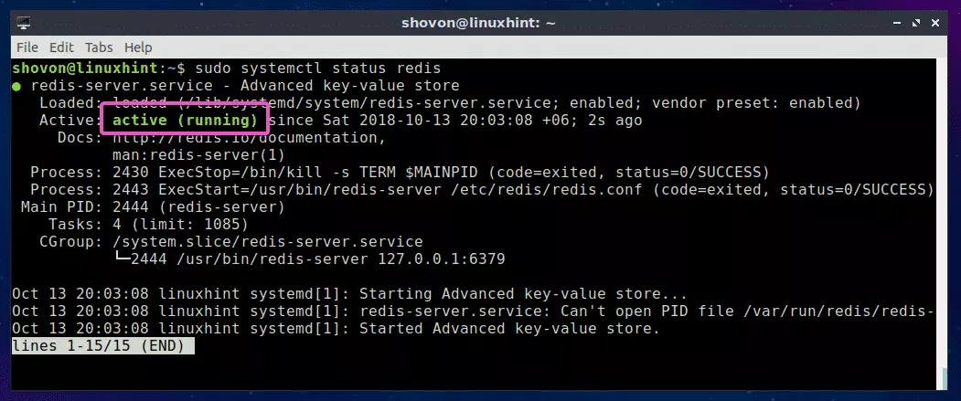 Встановіть Redis на Ubuntu 18 13294_10