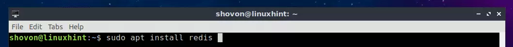 Sanya Redis akan Ubuntu 18 13294_2