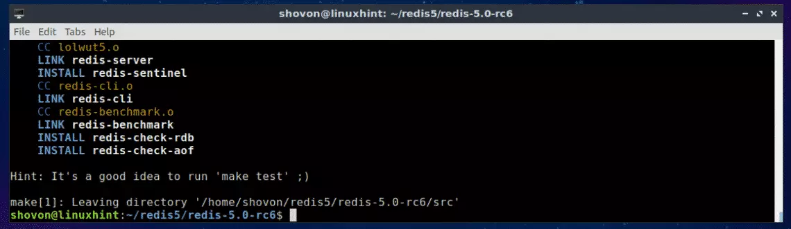 Installa Redis fuq Ubuntu 18 13294_25