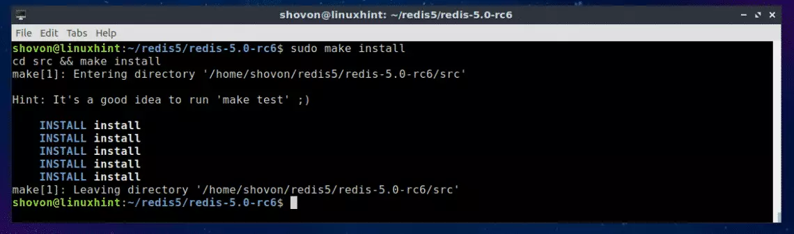 Installige Redis Ubuntu 18-sse 13294_27
