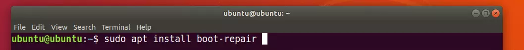 Dersa Tamîrkirina Boot Ubuntu 13296_5