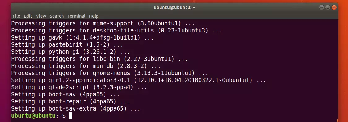 Dersa Tamîrkirina Boot Ubuntu 13296_7