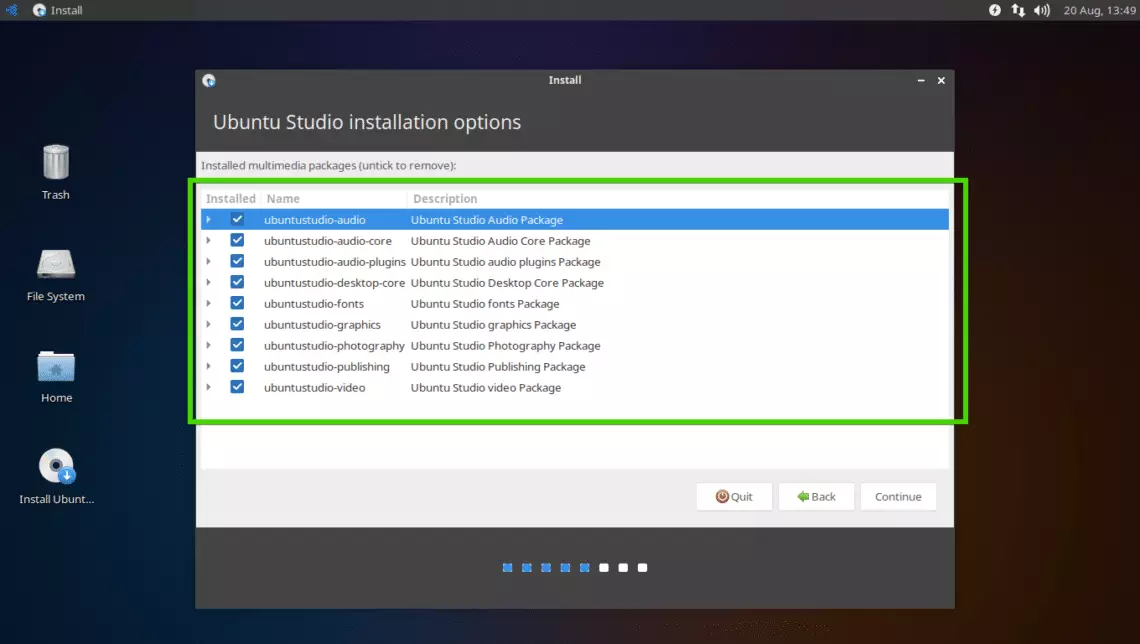 Ubuntu Studio 18.04 LTSны ничек урнаштырырга 13297_17